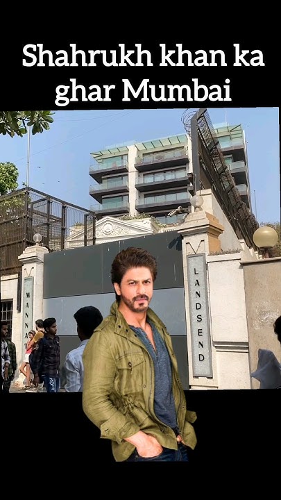 shahrukh khan ka ghar | shahrukh khan house in mumbai | king khan house ...
