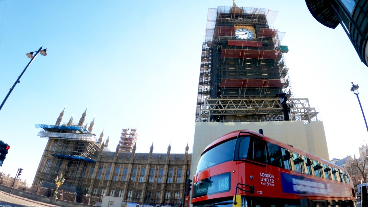 London Walking Tour | BIG BEN RENOVATION 2021 | Du Lịch Khám Phá - YouTube