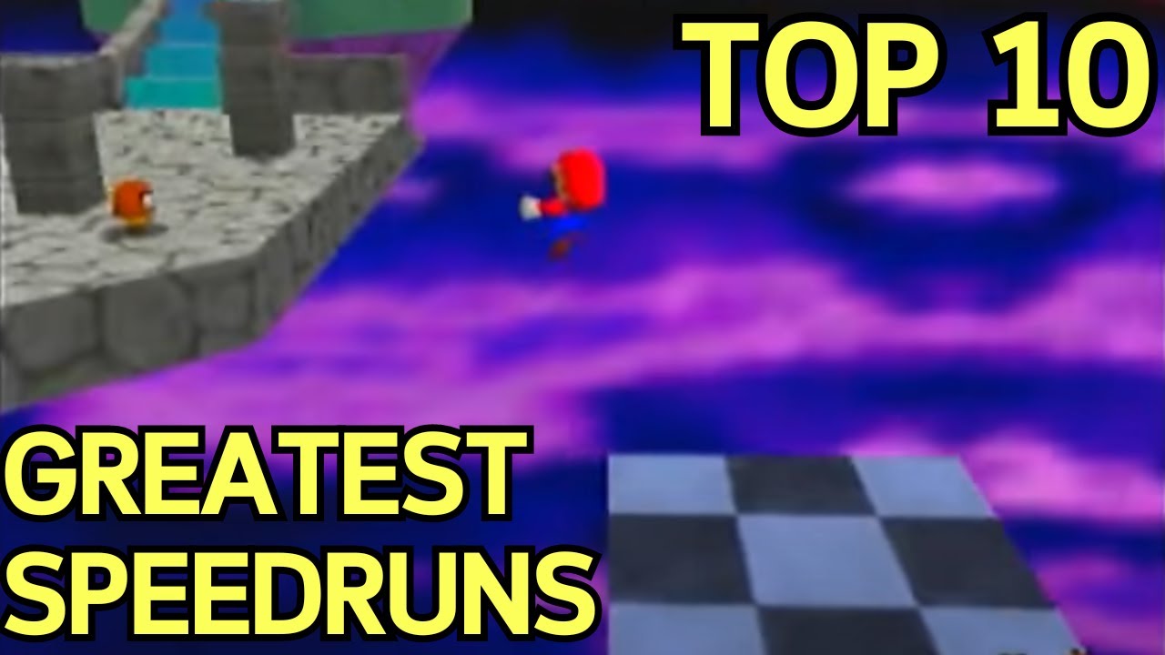 Top 10 Greatest Speedruns of All Time - YouTube