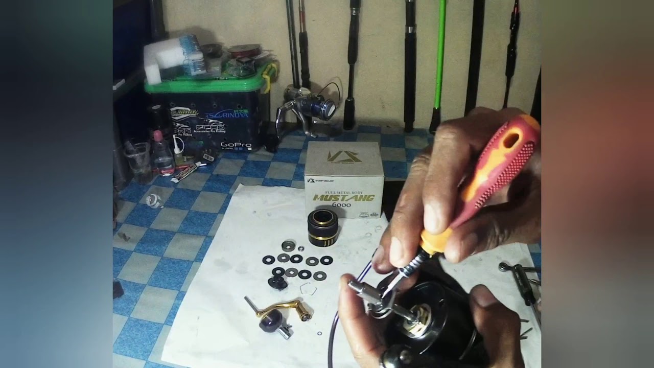 Review reel versus mustang 6000 - YouTube