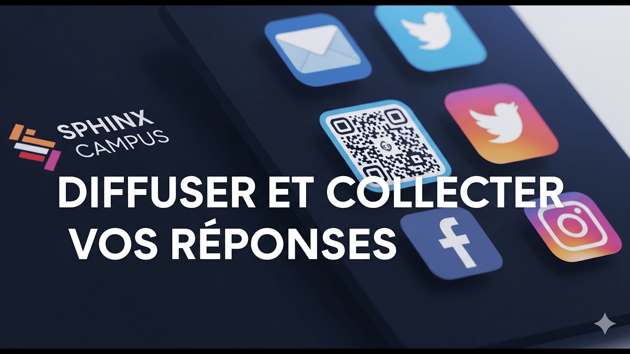 Diffuser un Questionnaire Sphinx Campus : Email, QR Code et Réseaux ...