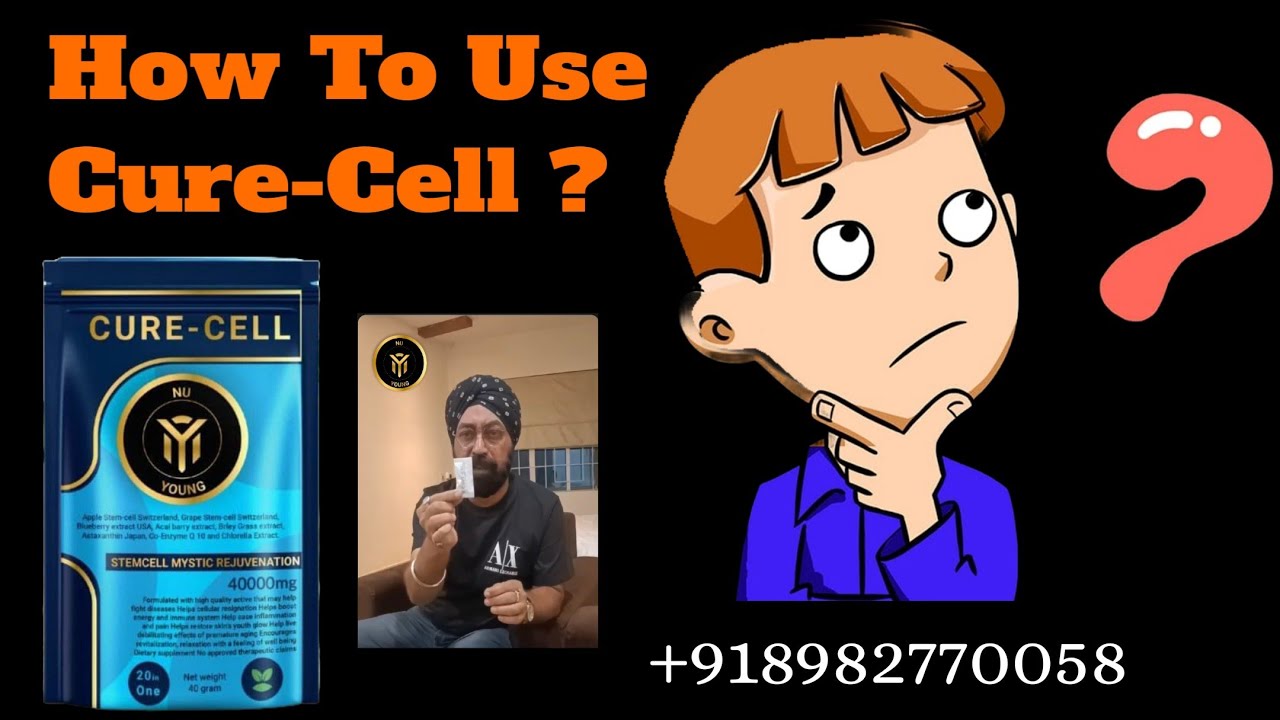 How to Use Nu Young Cure-Cell Product ? - YouTube