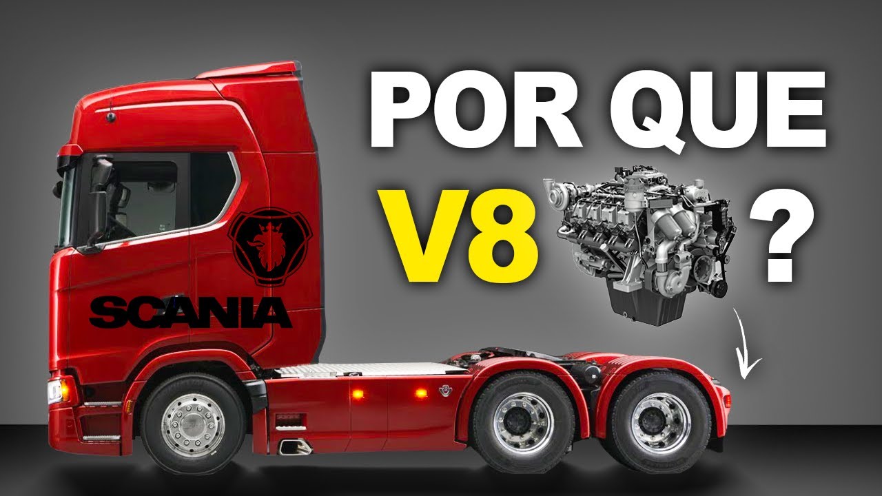Por Qué Scania CONTINÚA Fabricando Motores V8 Para Sus CAMIONES - YouTube