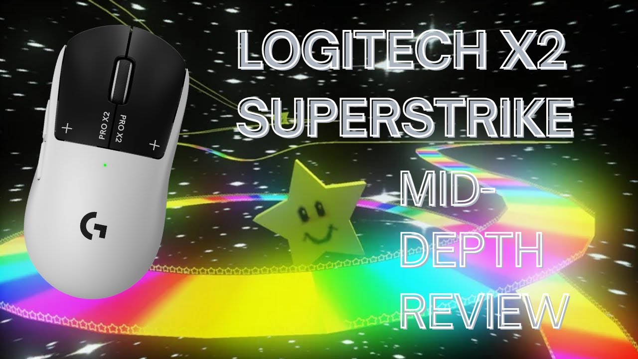 Logitech Superstrike x2 Mid-Depth Review | Space Age Clicks - YouTube