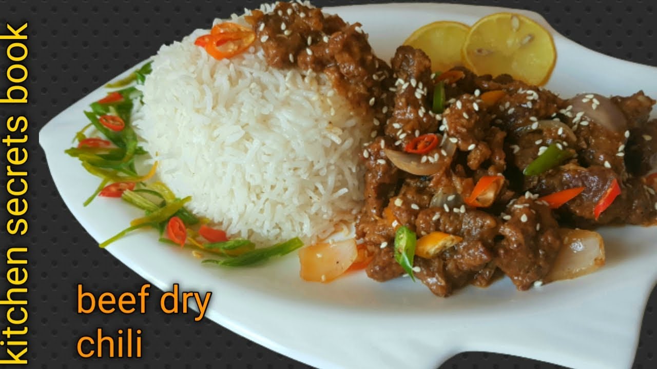 how to make beef dry chili | beef dry chili recipe | beef chili recipe ...