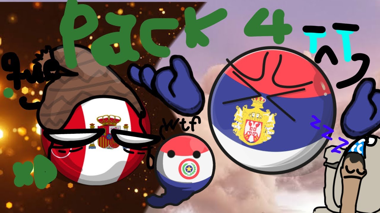 Pack 4 de cpuntryballs stickers :DDDDD - YouTube