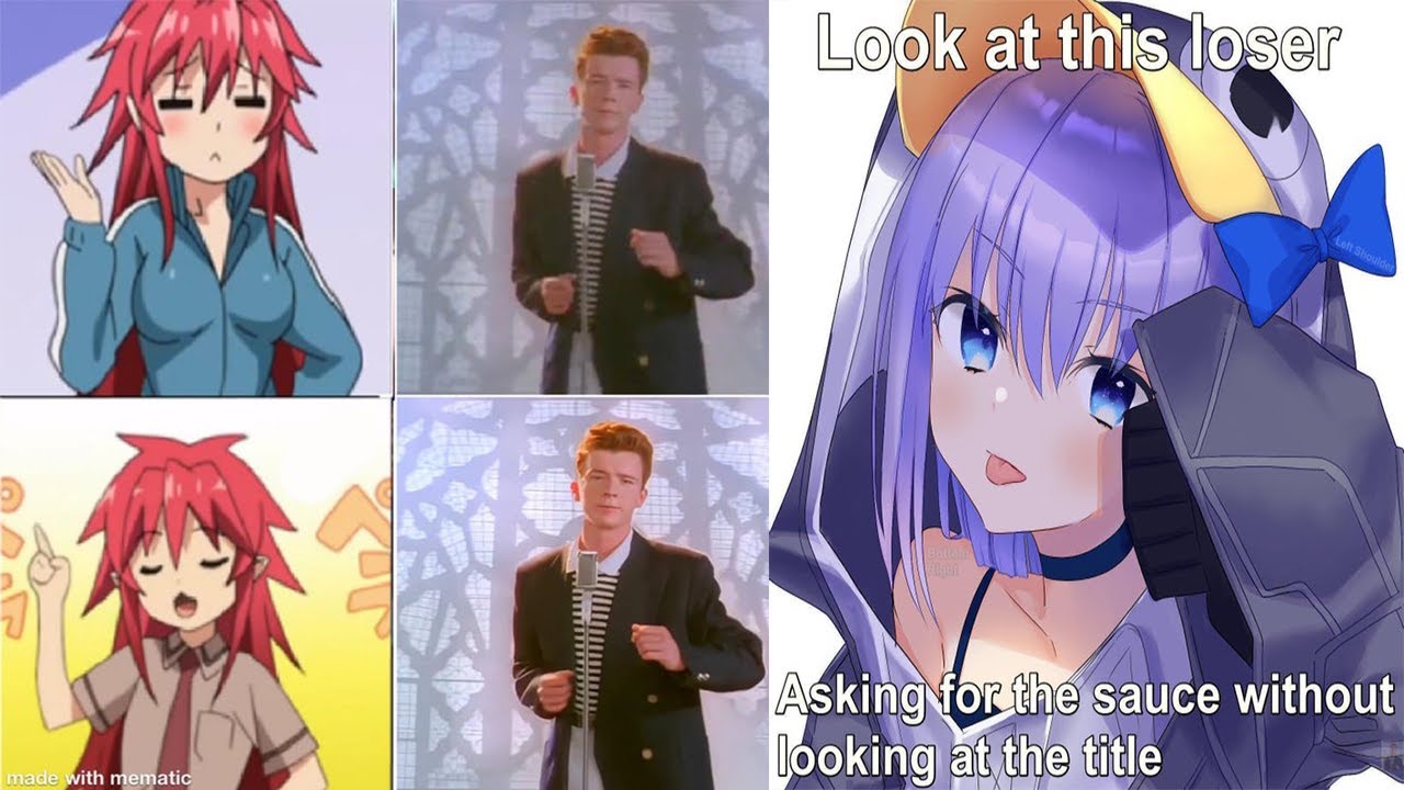 ANIME MEMES ~ Look at her bow - YouTube