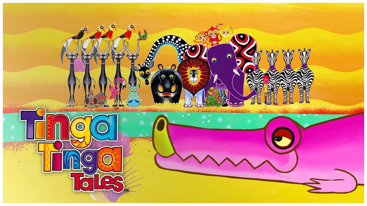 Crocodile Gets Sunburned! ☀️🐊 | 1 Hour of African Animal Folk Tales ...