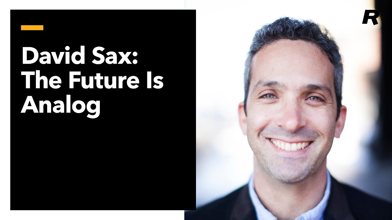 David Sax: The Future is Analog - YouTube
