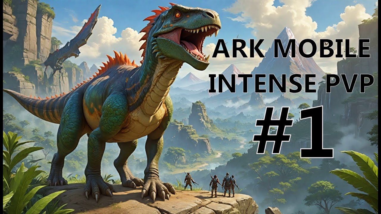Intense PvP Raid in Ark Mobile #1 - YouTube
