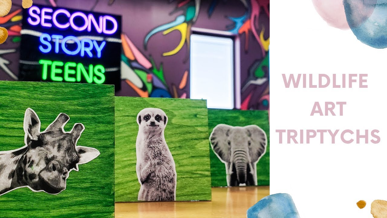 Wildlife Art Triptychs - YouTube