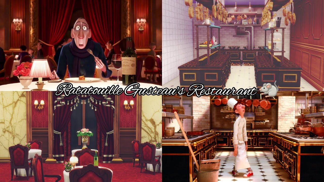 Ratatouille Gusteau's Restaurant Inspired (NO CC) - TS4 [SPEED BUILD ...
