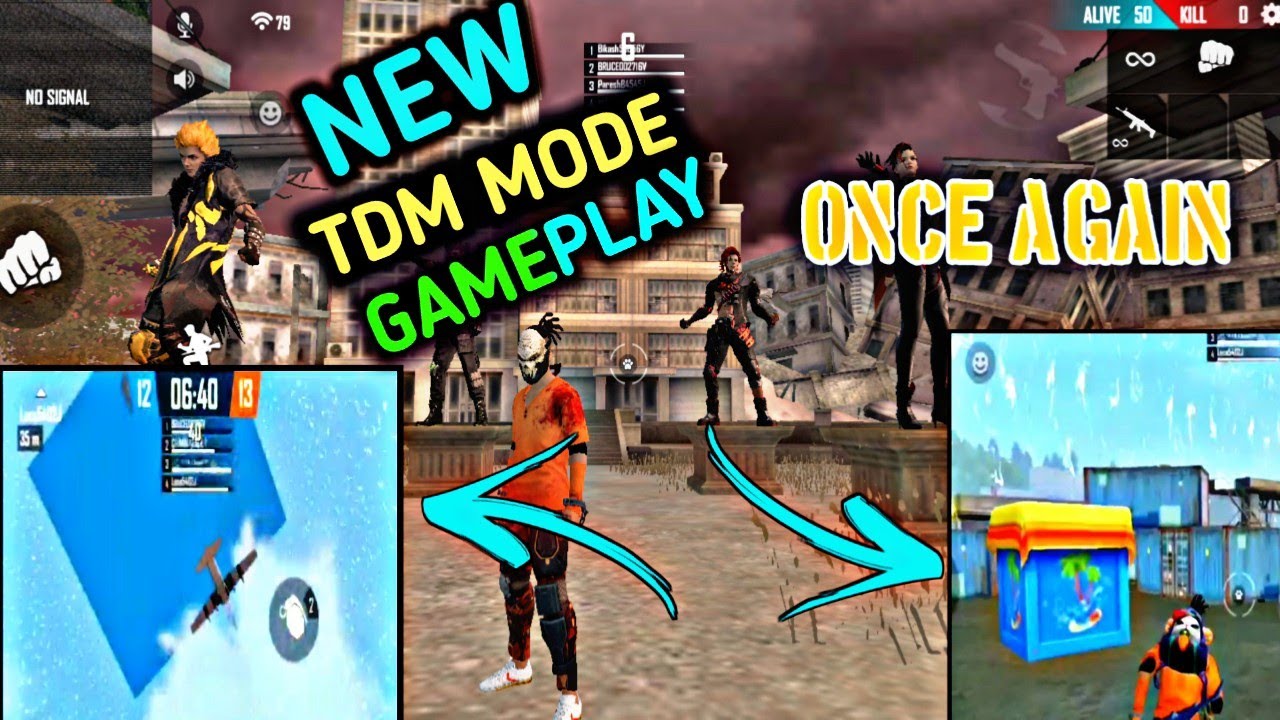 #Free fire|| tdm mode gameplay|| once again .. - YouTube