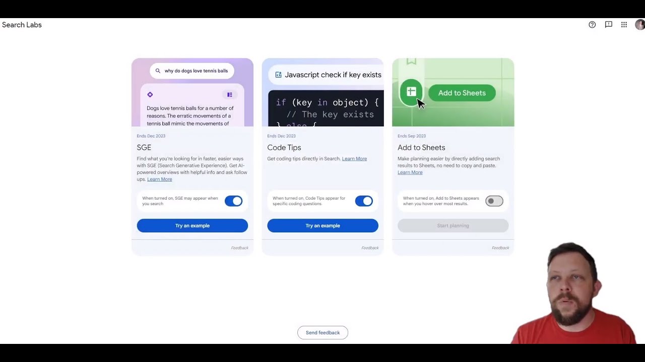 How to turn on Generative Search Results in your Google Searches - YouTube