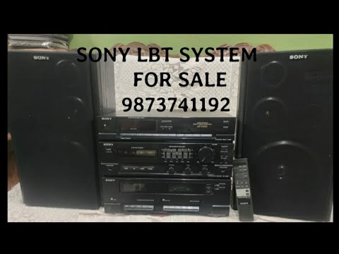 Sony LBT system with speaker with remote for sale my Price only 10000 ...