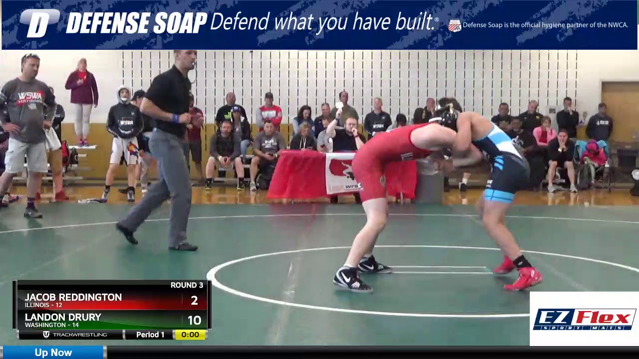 Mat 4 114 Jacob Reddington Illinois Vs Landon Drury Washington - YouTube
