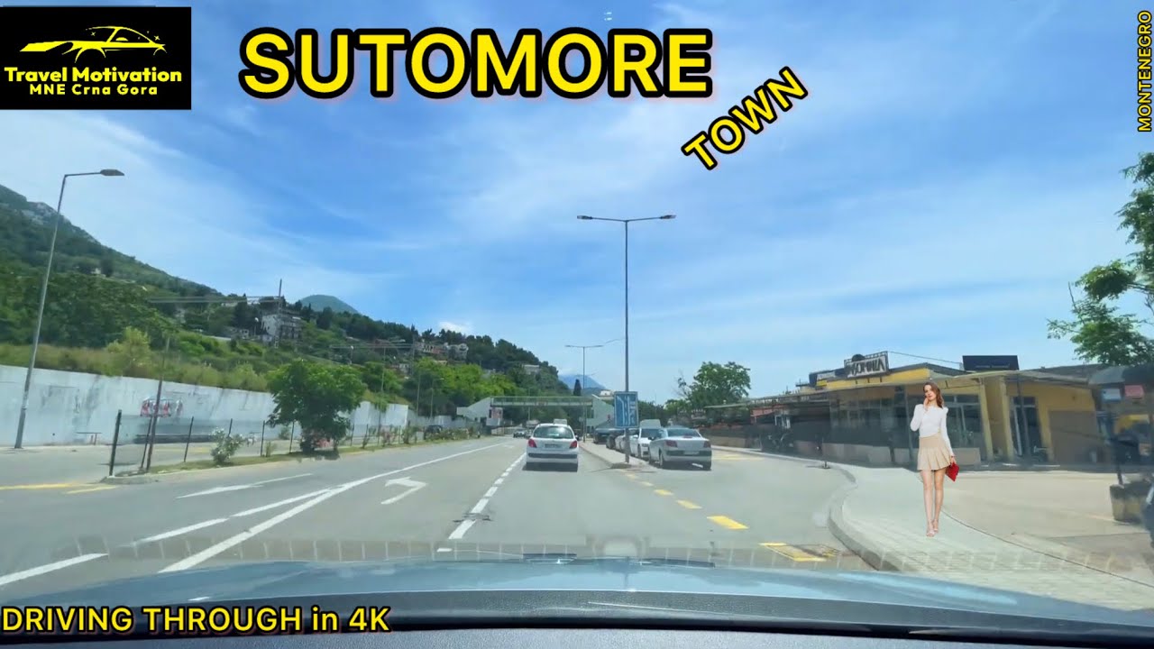 SUTOMORE Vožnja kroz Grad u Junu 2024 - SUTOMORE Town [Driving Through ...