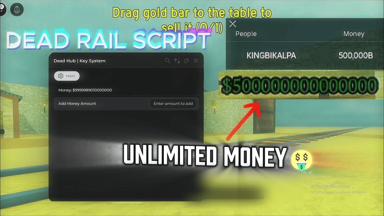 Dead Rails Script - INFINITE CASH,AUTO FARM BONDS, AUTOFARM, AND MORE ...