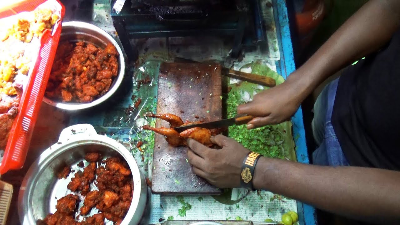 Amazing Non Veg Street Food | Kamju Bird Fry / Chicken Pakodi / Fish ...