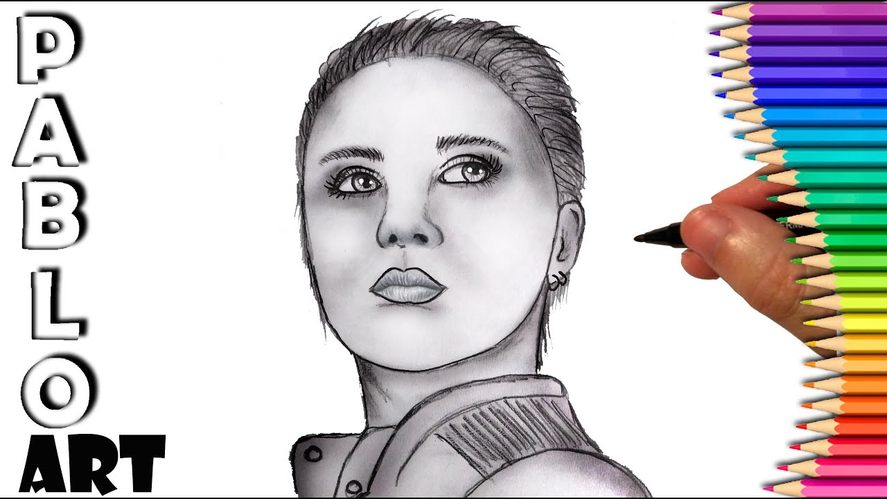How to Draw Yelena Belova from Black Widow | Learn to Draw step by step ...