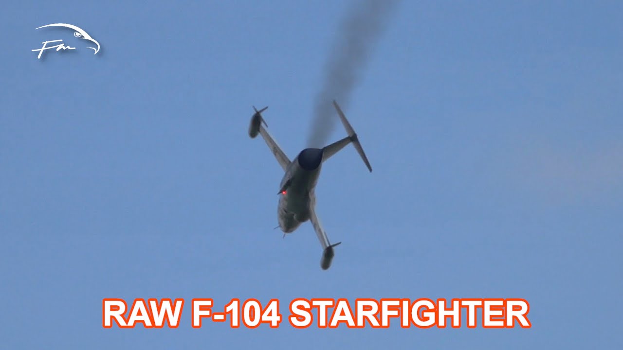 ️ F-104 STARFIGHTER | RAW Footage | HOWL - YouTube