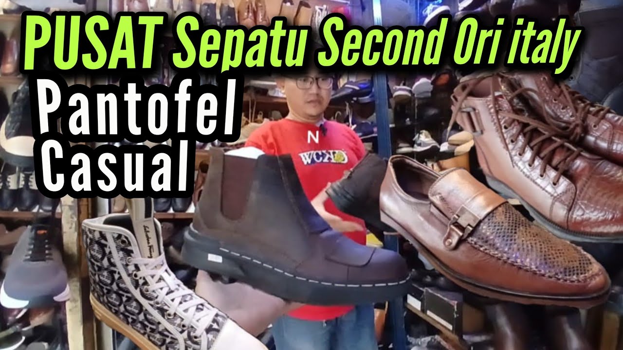 PUSATNYA SEPATU IMPORT ️ SECOND ORIGINAL - YouTube