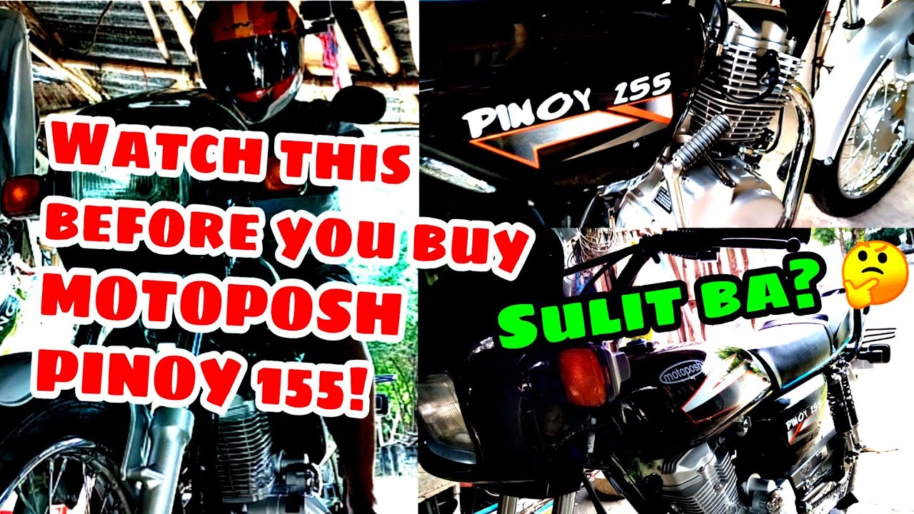 Before You Buy MOTOPOSH PINOY 155 | Reason Why I choose Motoposh Pinoy ...