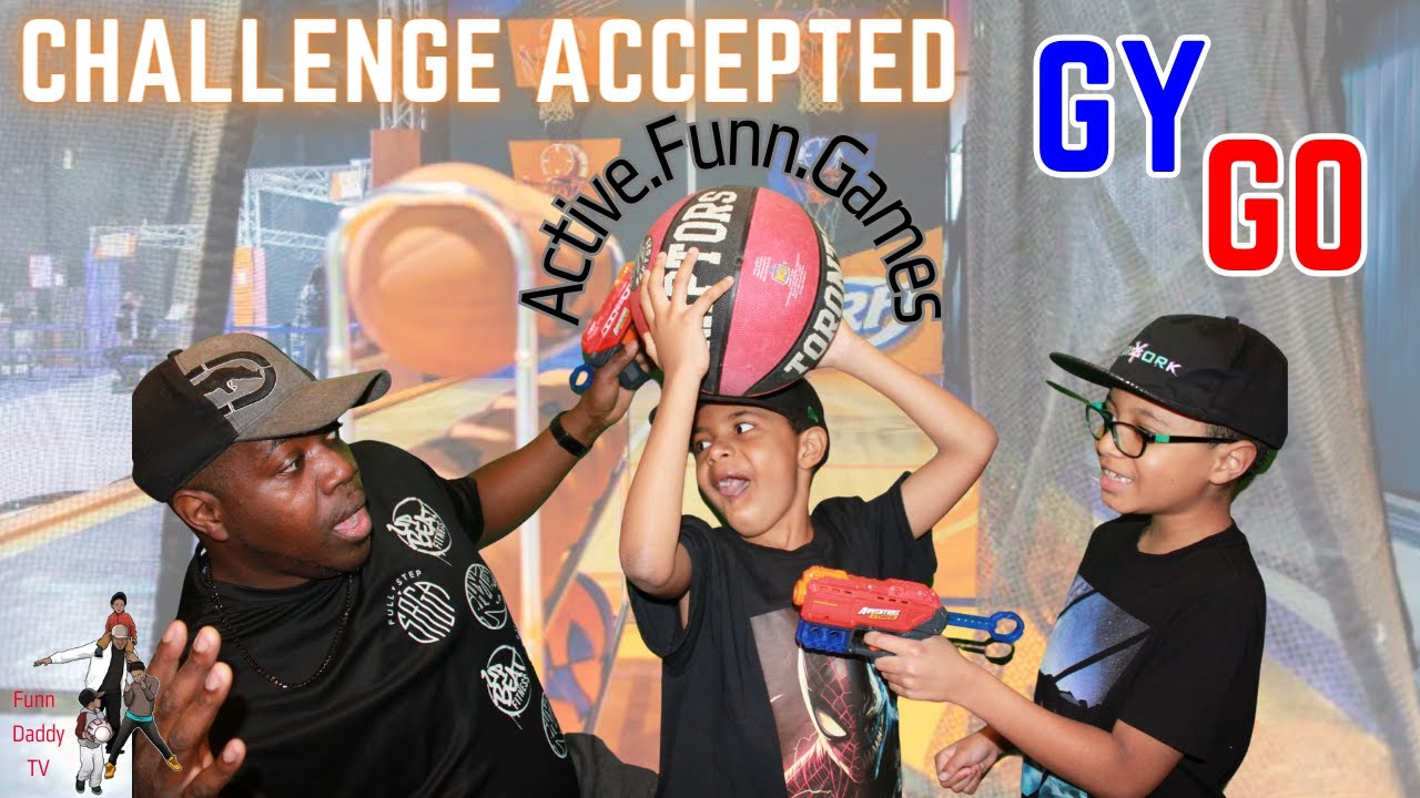 CHALLENGE ACCEPTED | FUNN AND GAMES AT GYGO | GET YOUR GAME ON - YouTube