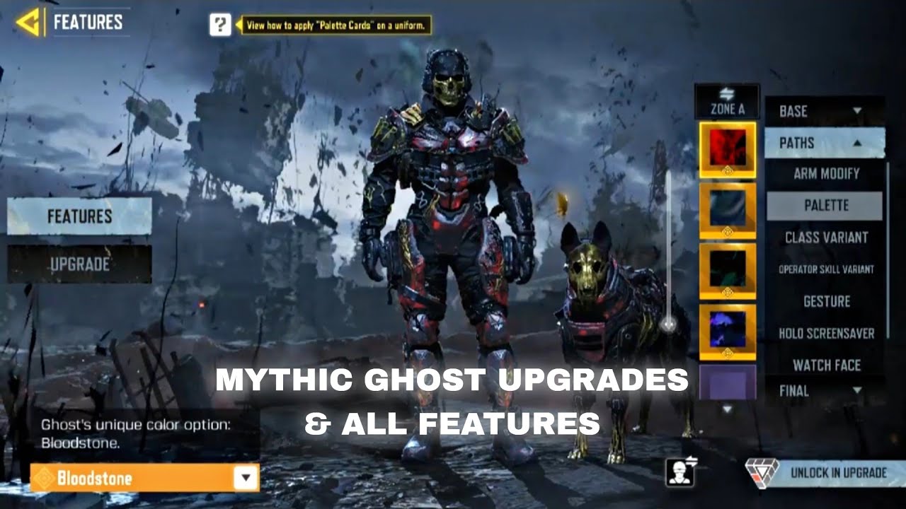 Mythic Ghost Upgradation & all Features | Loot Box, Operator Skill ...