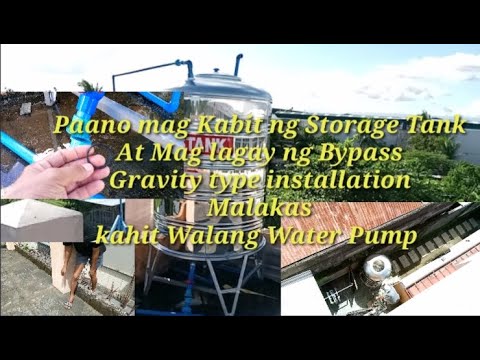 Bypass Storage Tank Installation No Water Pump.How? Step by Step ...