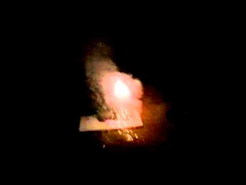 World Class Fireworks. Brocade Crown with Crackles canister (Excalibur ...