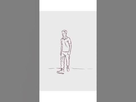 Frame By Frame Animation / Line art animation #shorts #shortsvideo # ...
