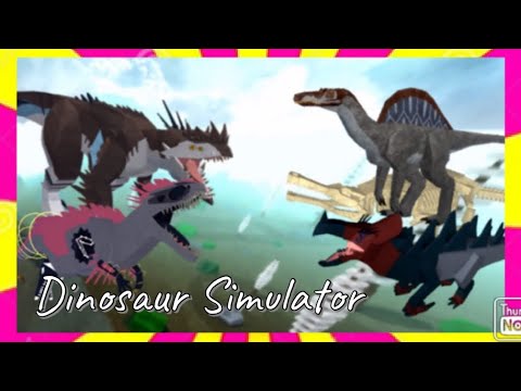 All Out War! & Avinychus Gameplay! - Dinosaur Simulator - YouTube
