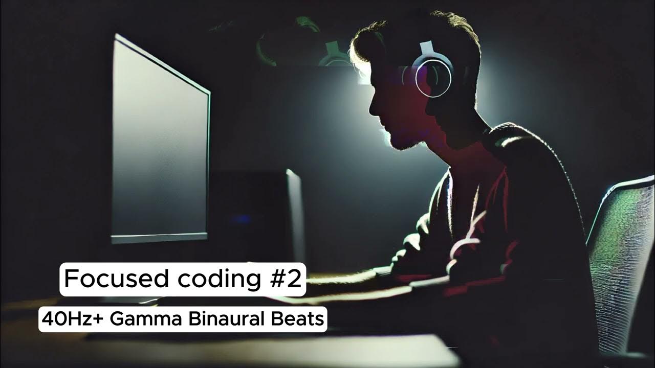 FOCUSED CODING 2 - Unleash Your Coding Potential: 40Hz+ Binaural Beats ...