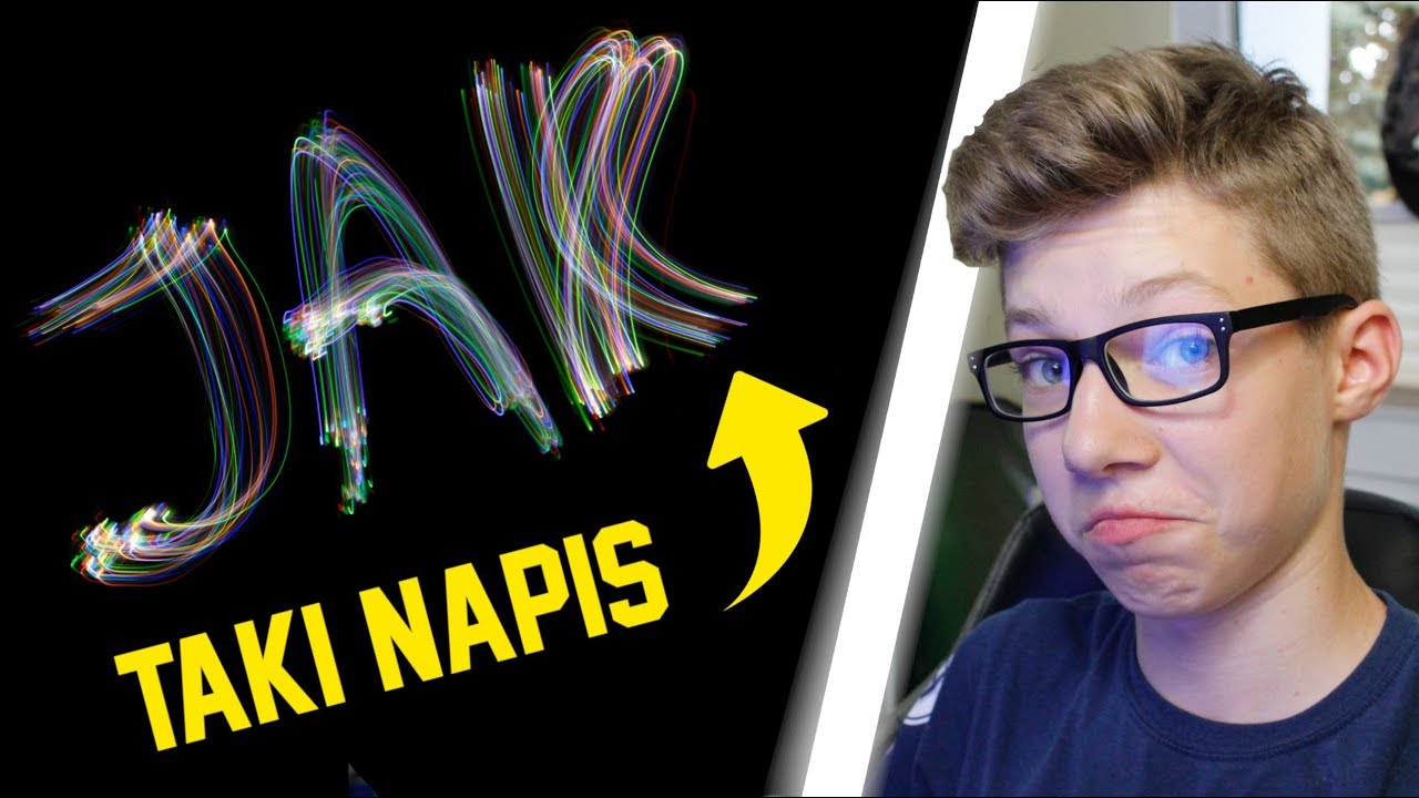 Jak zrobić TAKI napis? - YouTube