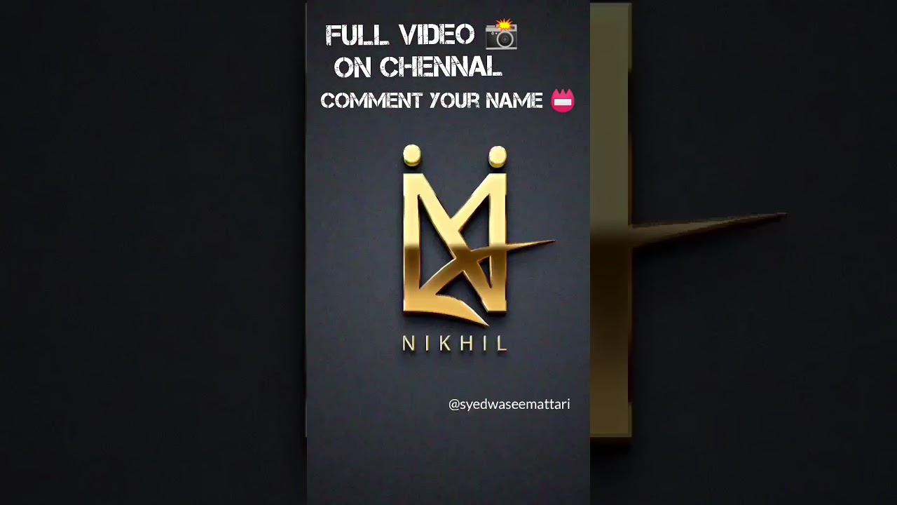 Nikhil Naam