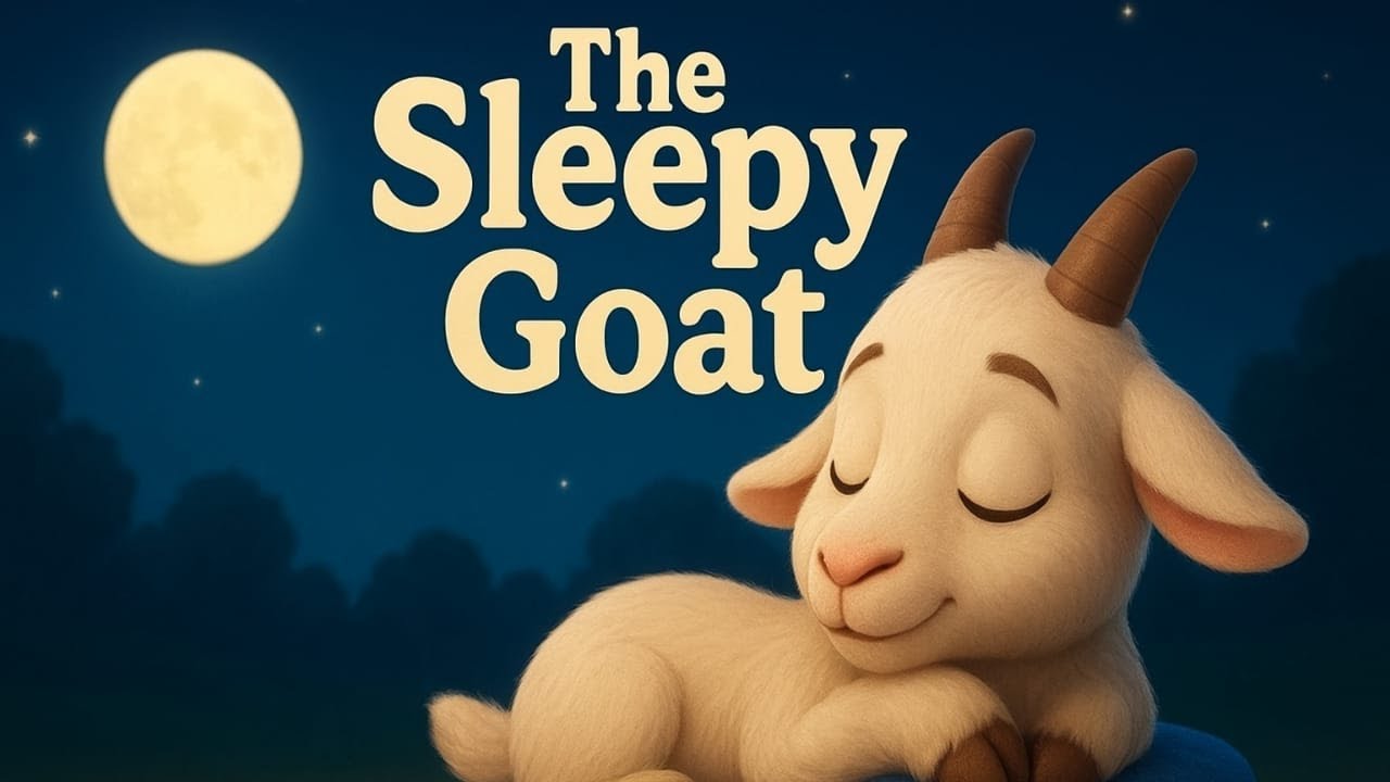 The Sleepy Goat 🐐 | A Gentle Bedtime Story for Kids | Calm Sleep Story ...