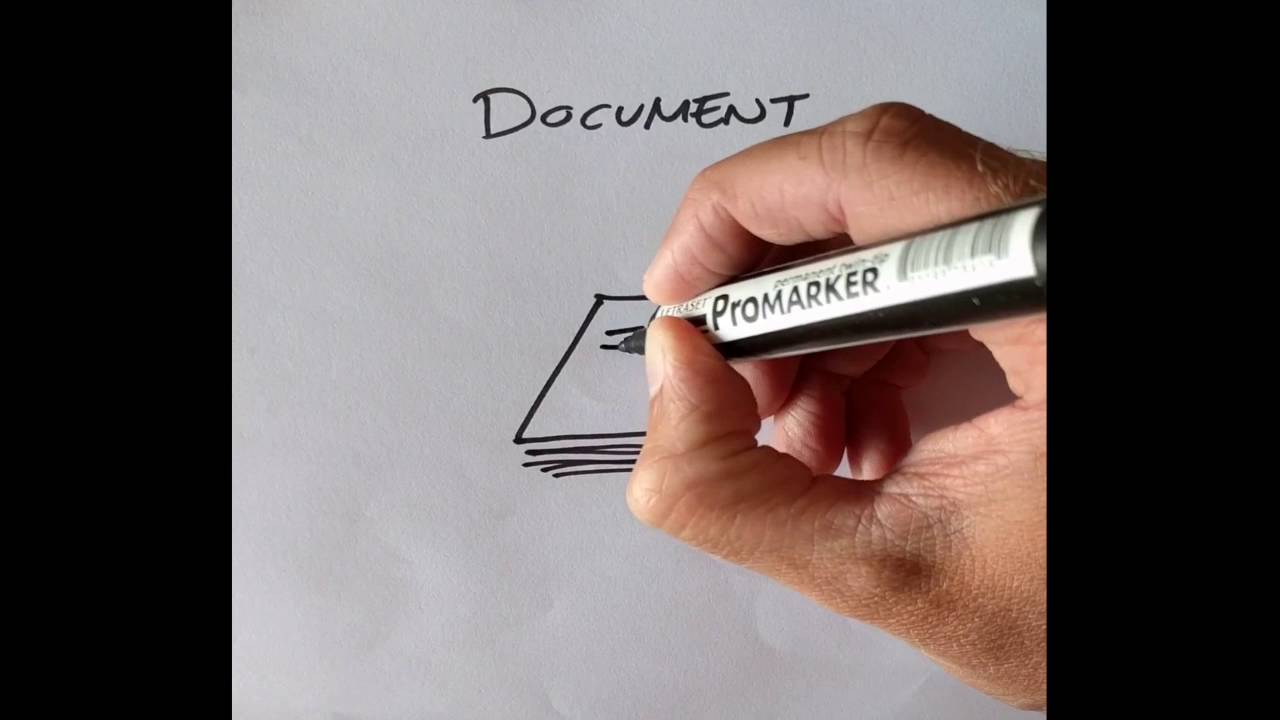Hoe teken je een document? - YouTube