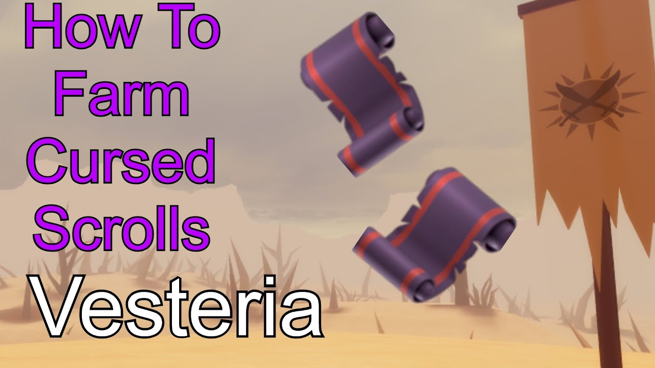 Cursed Scroll Farming Guide (Vesteria) - YouTube
