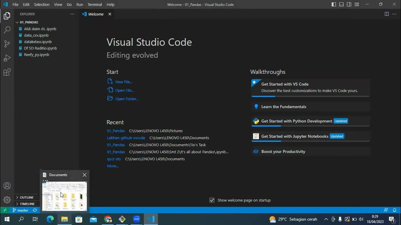 Tutor pull and push in git hub using terminal - YouTube