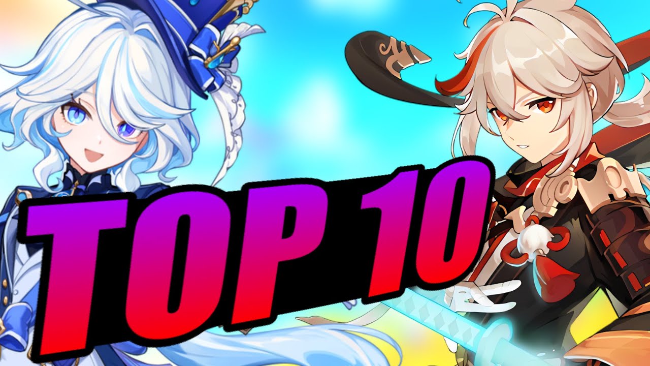 TOP 10 Support characters in Genshin Impact 4.8 - YouTube