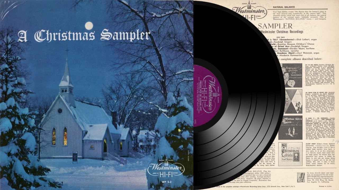 A CHRISTMAS SAMPLER Restored Westminster LP - YouTube
