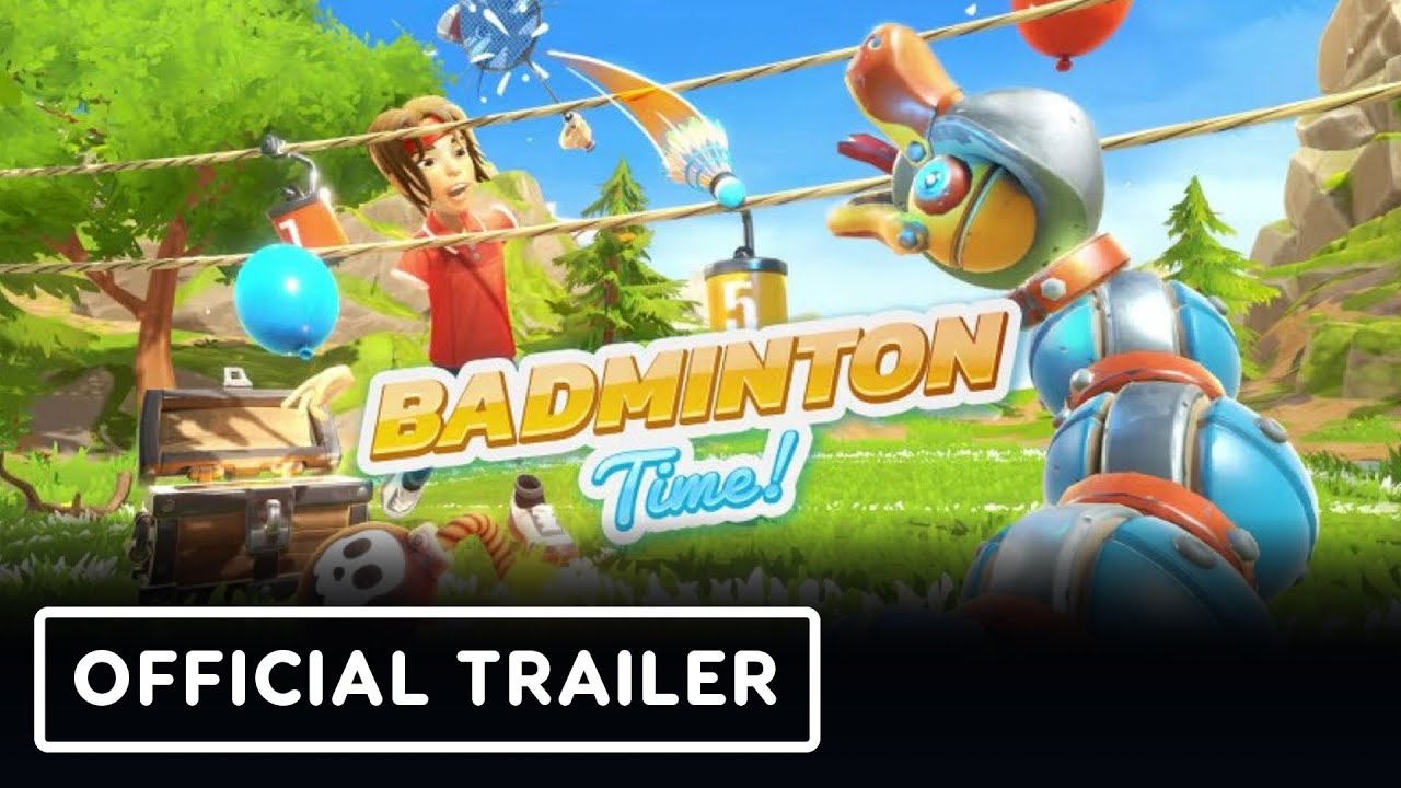 Badminton Time VR - Official Announcement Trailer - YouTube