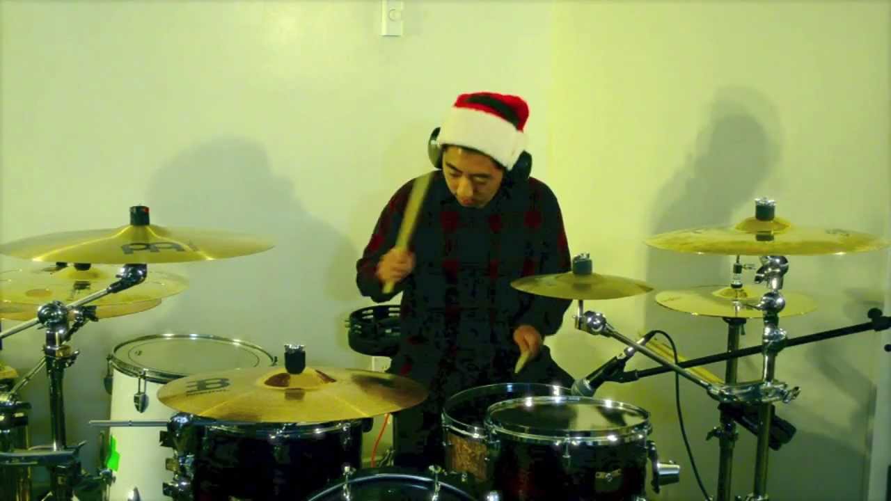I Heard the Bells on Christmas Day - Echosmith (Drum Cover) - YouTube