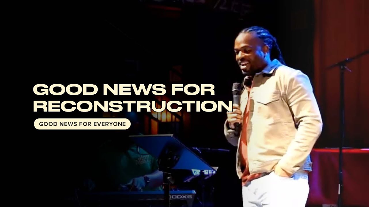 Good News For Reconstruction | Good News For Everyone | Pastor Rasool ...
