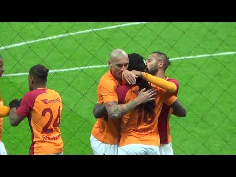 Bafetimbi Gomis'in Osmanlıspor'a attığı gol ve sonrası.. Galatasaray - Osmanlıspor 27/01/2018