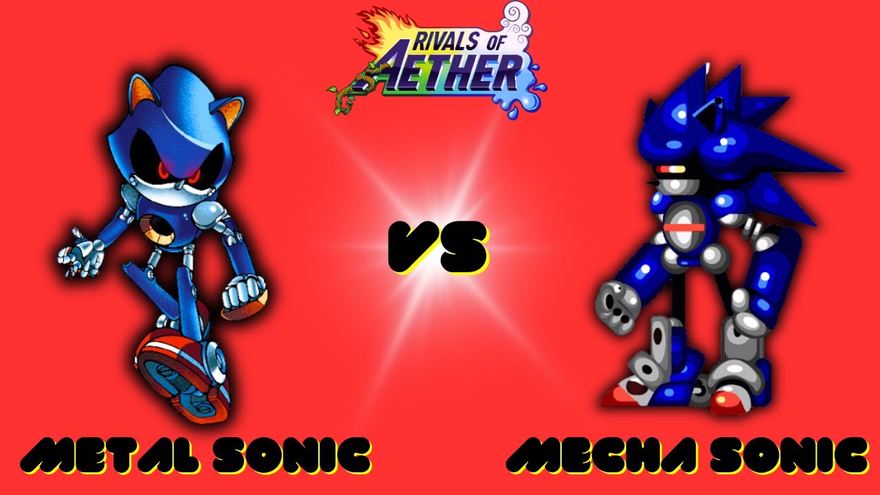 WHO WILL WIN??? METAL SONIC VS MECHA SONIC {RoA} - YouTube