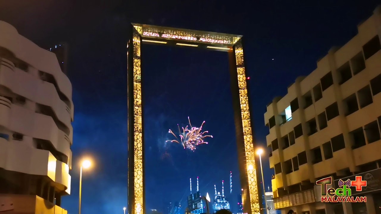 New Year 2020 Fireworks@Dubai Frame - YouTube