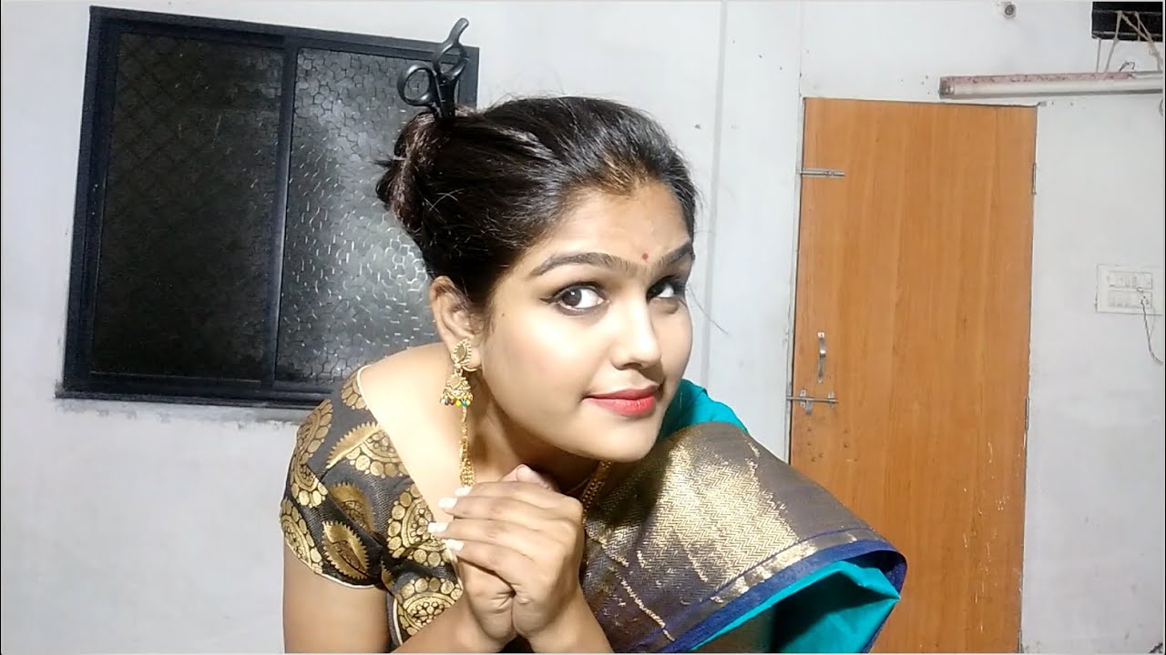 Scissor Hair Play | First Ever Scissor Hair Play | Long Hair Bun ...