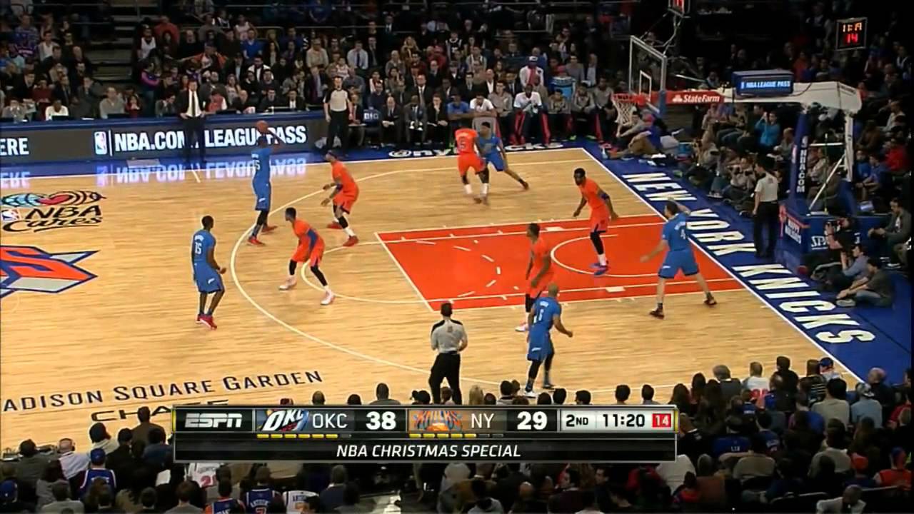 Kevin Durant - 29 points vs Knicks Full Highlights (2013.12.25) - YouTube